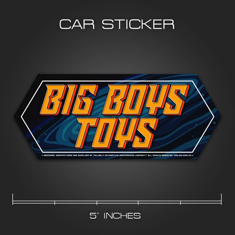 Buy Big Boys Toys Sticker for Cars | Inline4