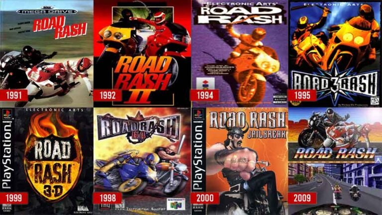 ROADRASH - THE RISE OF A NEW VIDEO GAME ERA - Inline-4