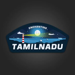 Buy Tamilnadu Stickers for Bikers and Travelers | Inline-4